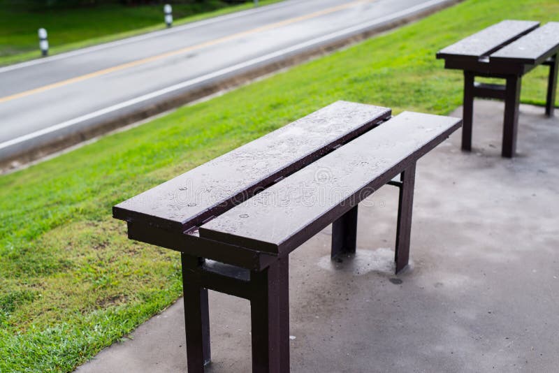 Bench over the road stock image. Image of bench, city - 42440959
