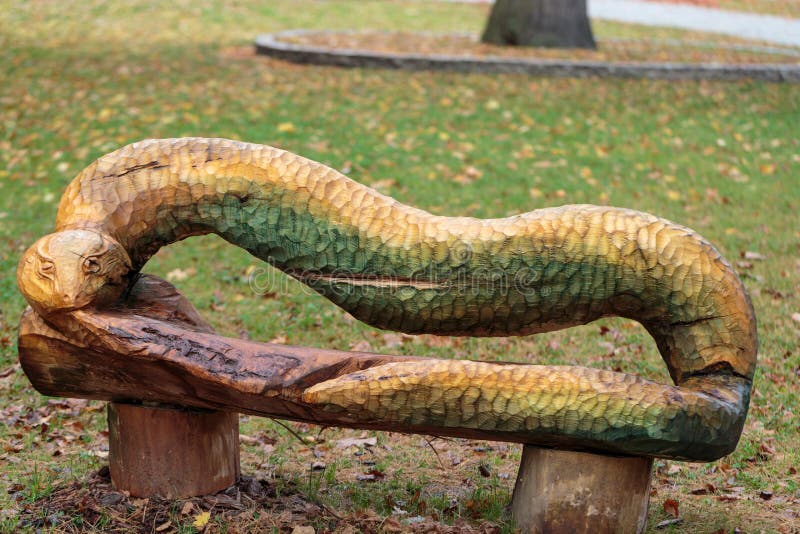 Bench Snake. Barcelona Landmark, Spain. Stock Image - Image of design ...