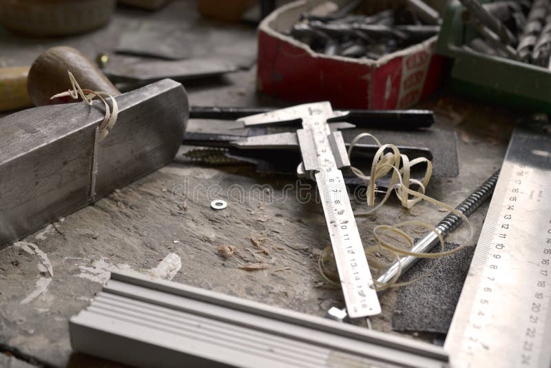 Bench Planer Angle Measuring Tool Carpenter Cabinetmaker Stock Image ...