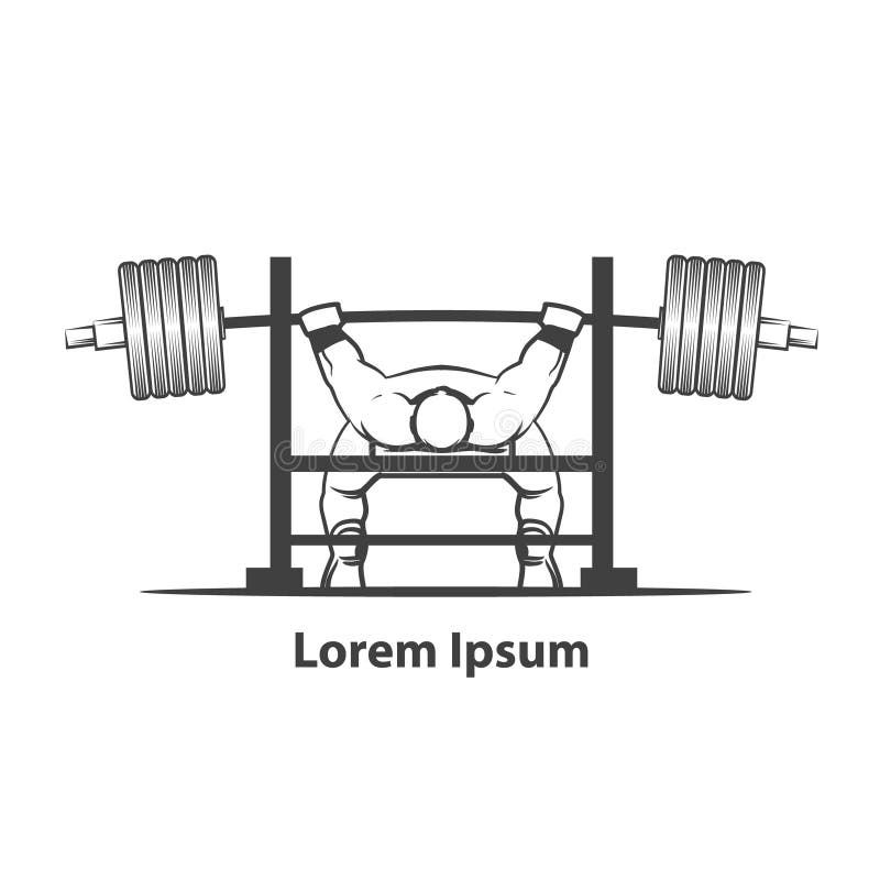 Bench Press Stock Illustrations – 3,015 Bench Press Stock Illustrations ...
