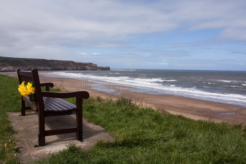 Bench at seaside stock image. Image of relax, quietude - 31651009