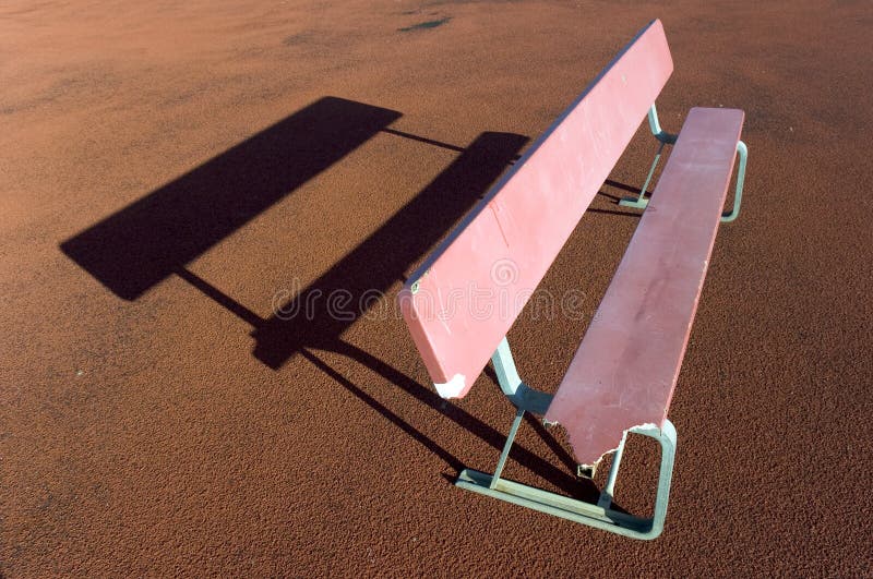 Bench and Shadow stock photo. Image of late, empty, lonely - 6070936
