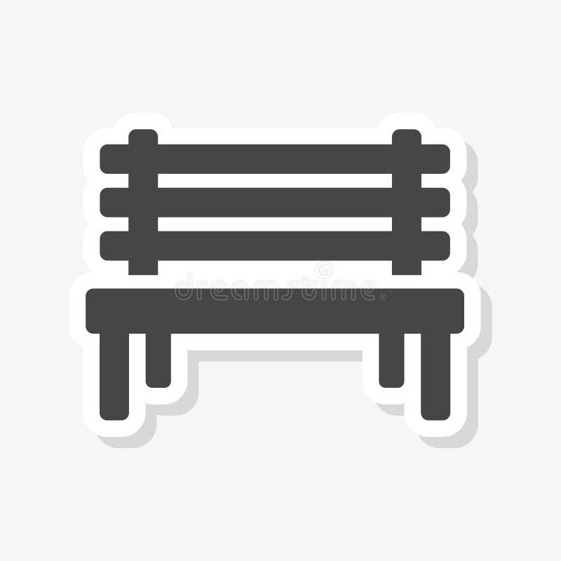Bench Sticker Stock Illustrations – 390 Bench Sticker Stock ...