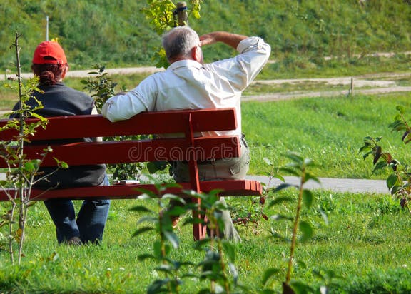 "bench time" stock photo. Image of horizon, looking - 1303076