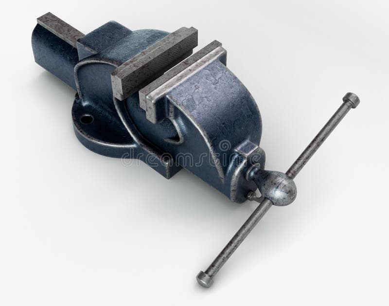 Bench Vice Grip stock illustration. Illustration of metalwork - 317282862