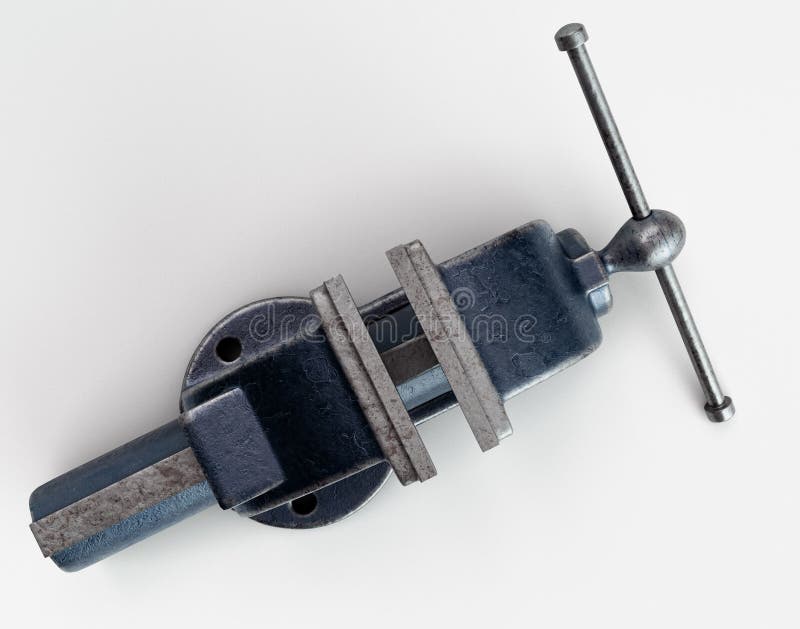 Bench Vice Grip stock illustration. Illustration of industrial - 317282977