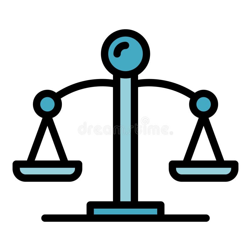 Benchmark Balance Icon Vector Flat Stock Vector - Illustration of ...