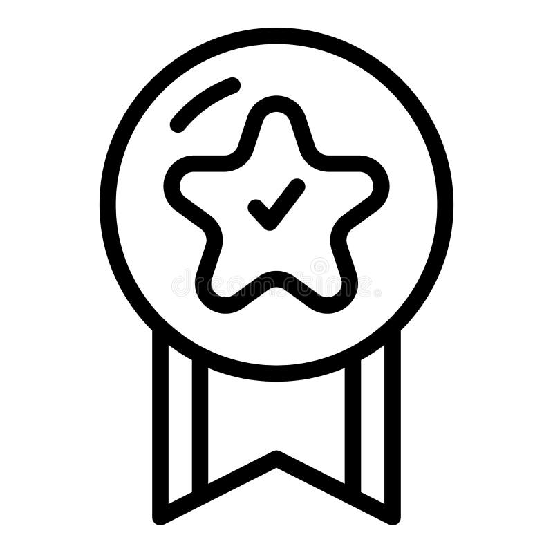 Benchmark Emblem Icon Outline Vector. Time Quality Stock Illustration ...