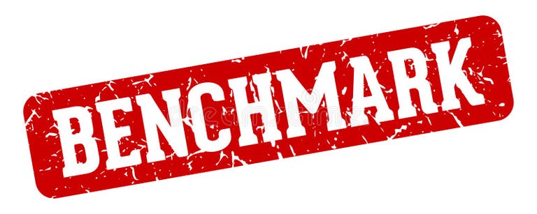 Benchmark Rectangular Sign. Benchmark Stamp Stock Vector - Illustration of badge, stamp: 370034526