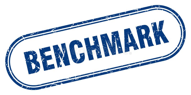 Benchmark stamp stock vector. Illustration of insignia - 197726352