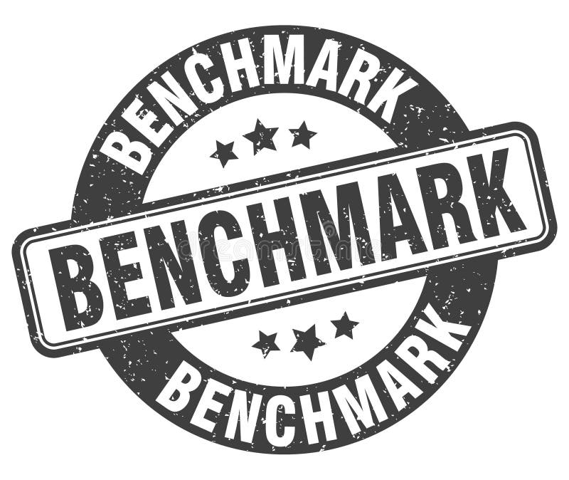 Benchmark Stamp. Benchmark Label. Round Grunge Sign Stock Vector ...