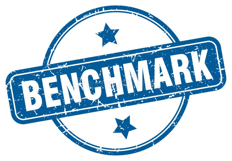 Benchmark Stamp. Benchmark Round Grunge Sign Stock Vector ...
