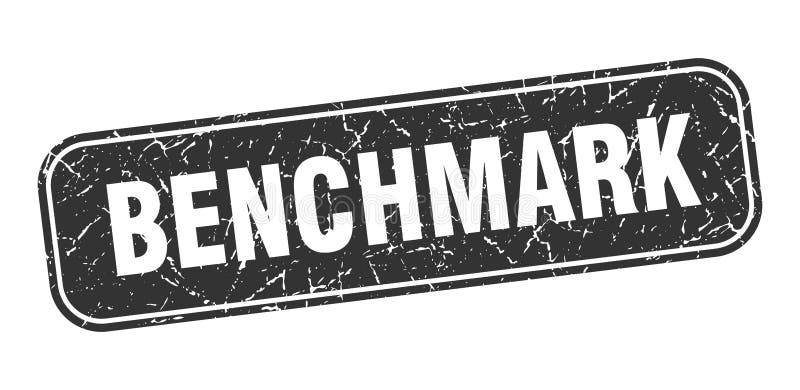 Benchmark Stamp. Benchmark Square Grungy Isolated Sign Stock Vector ...