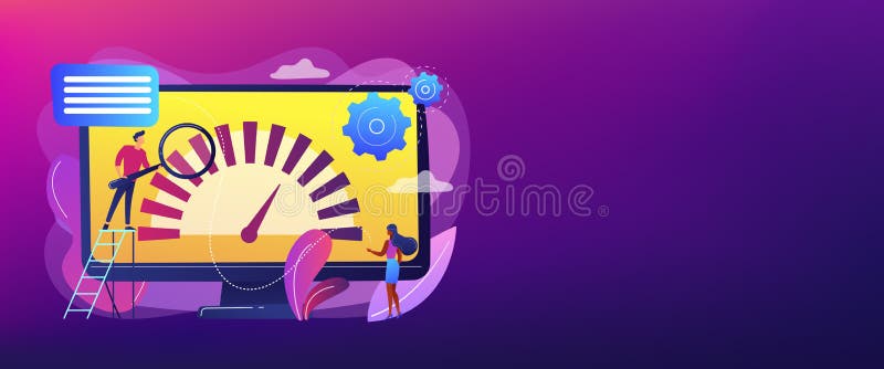 Benchmark Testing Concept Banner Header. Stock Vector - Illustration of ...