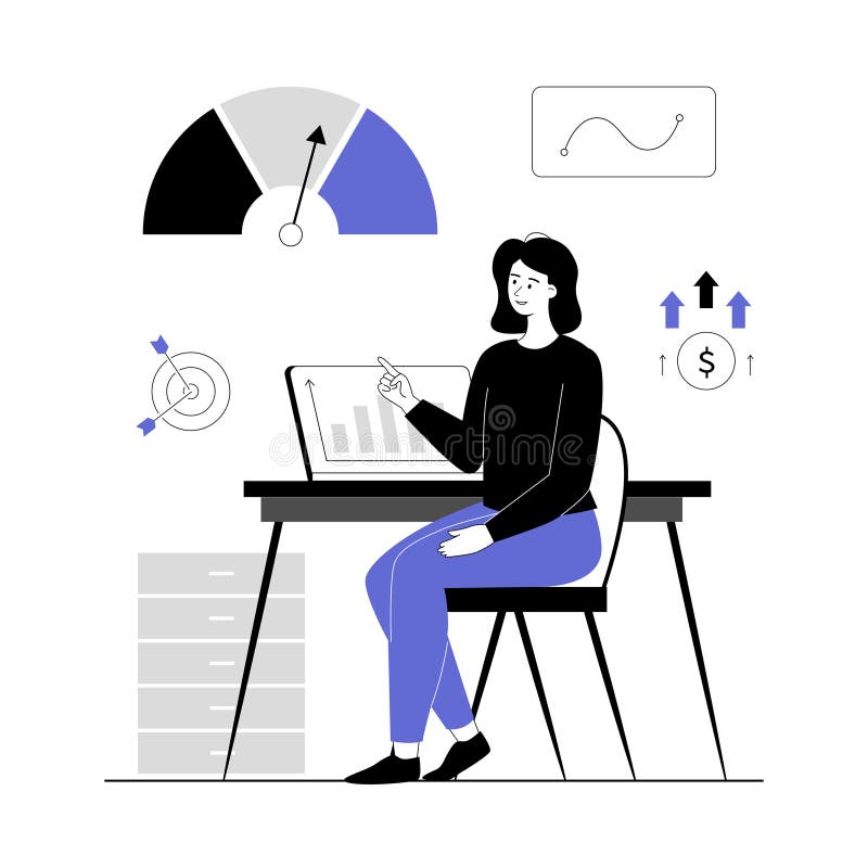 Benchmarking Concept. Benchmark Business Development Stock Illustration ...