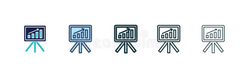 Benchmarking Icon Vector Set on White Background Stock Vector ...