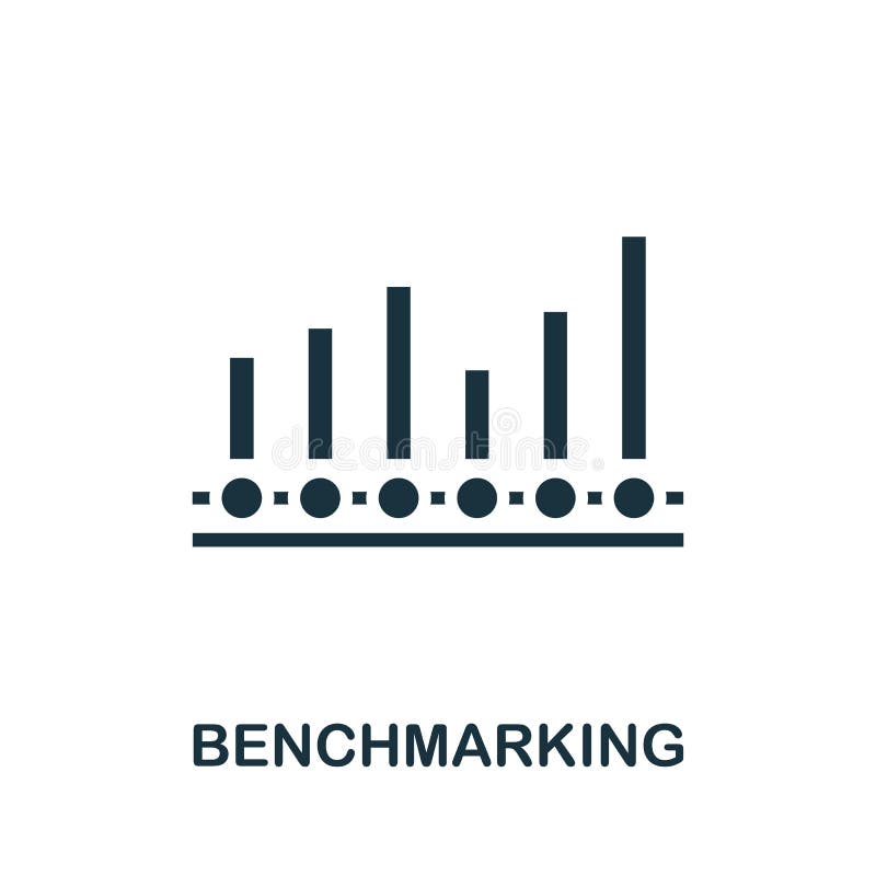 Benchmarking Icon. Simple Element from Business Intelligence Collection ...