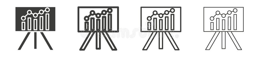 Benchmarking Icon Vector Set on White Background Stock Vector ...