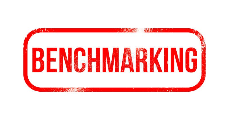 Benchmarking - Red Grunge Rubber, Stamp Stock Illustration ...