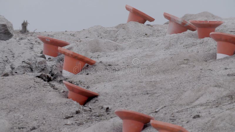 Benchmarks for Explosive Works, Lay Explosives Stock Video - Video of ...