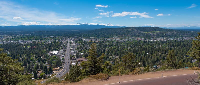 Bend, Oregon stock image. Image of green, bachelor, cascade - 97249585