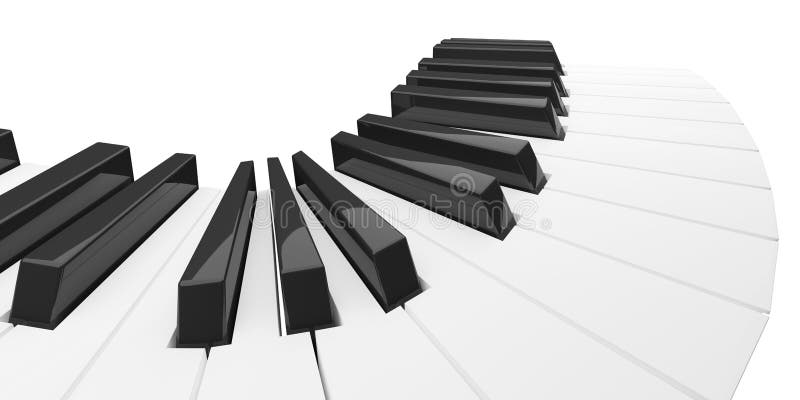 Curved Keyboard Piano Stock Illustrations – 99 Curved Keyboard Piano ...