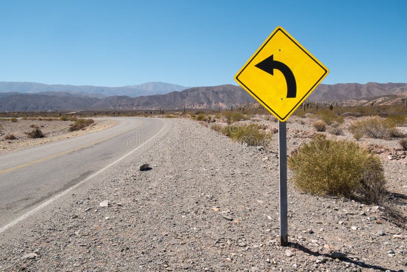 Bend traffic sign stock photo. Image of symbol, safety - 24153484