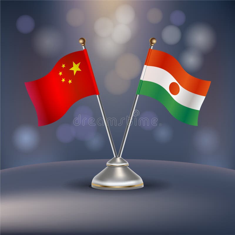 China and Niger Flag Relation Stock Vector - Illustration of isolated ...
