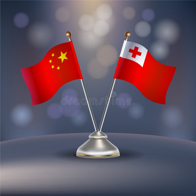 China and Tonga Flag Relation Stock Vector - Illustration of flags ...