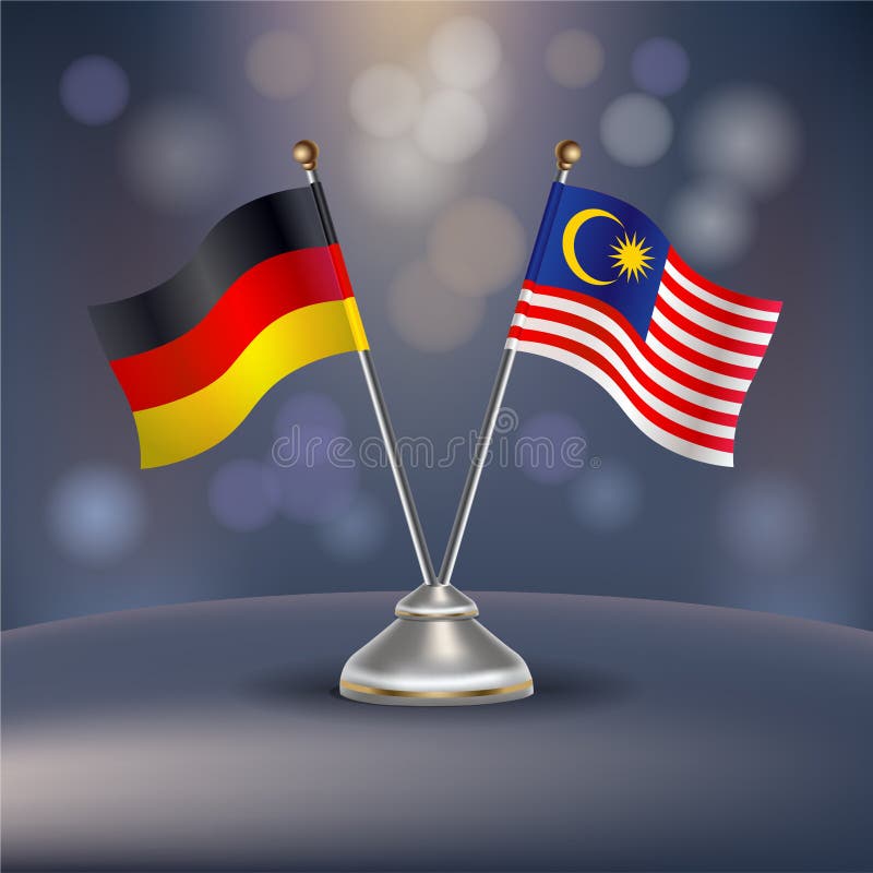 Germany and Malaysia Flag Relation Stock Vector - Illustration of ...