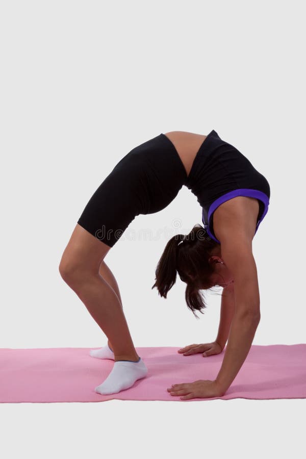 Bending backwards stock photo. Image of lifestyle, gymnist - 10999812