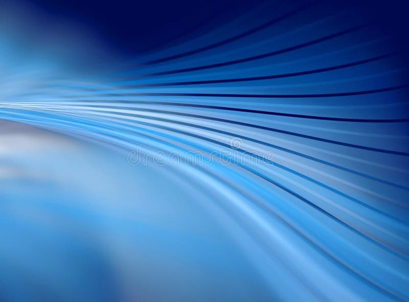 Bending Blue Waves stock illustration. Illustration of copy - 15973476