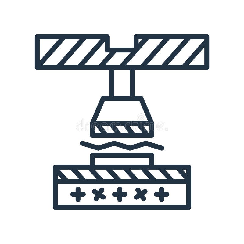 Bending Icon Vector Isolated on White Background, Bending Sign Stock ...