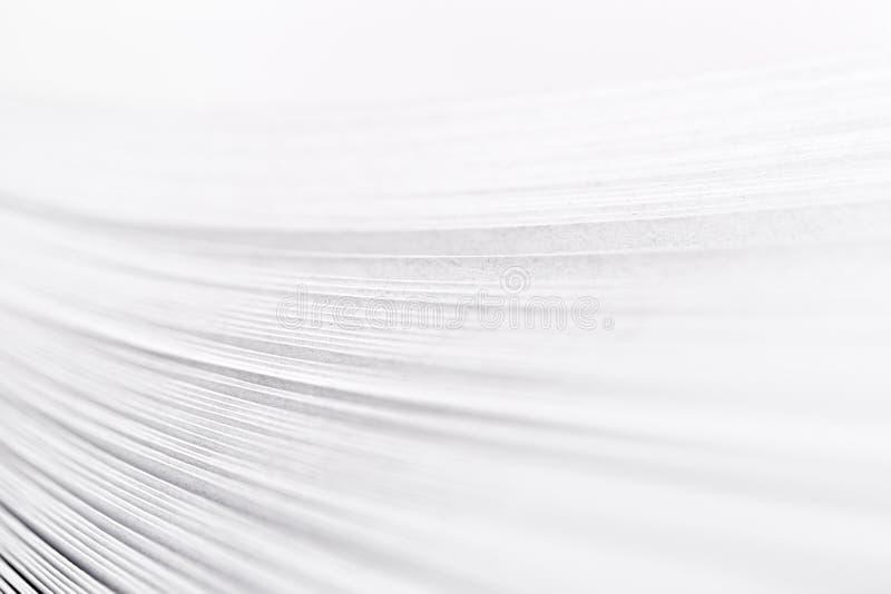 Bending stack of paper stock image. Image of finance - 49139277