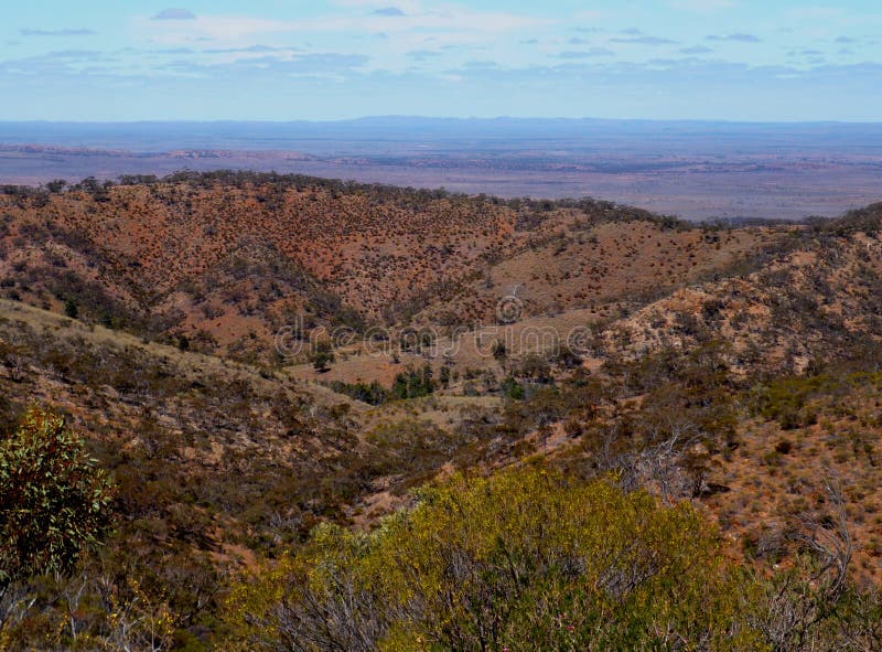 Bendleby Ranges View stock image. Image of flinders, south - 27584393