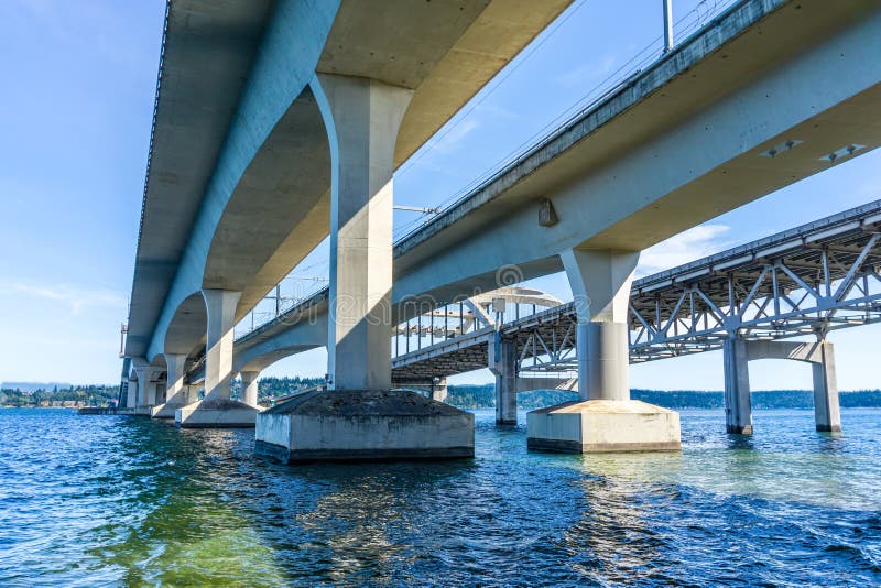 Under Highway Bridges 4 stock image. Image of transportation - 257047865