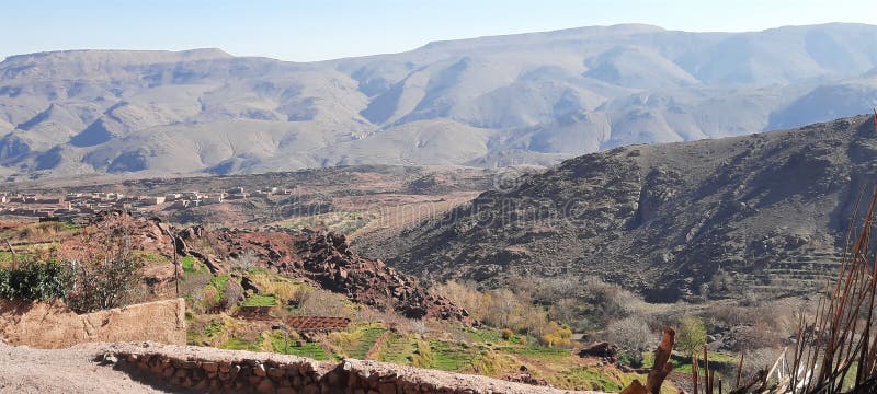 Beneath the Moroccan Sun: the Atlas Range Stock Photo - Image of atlas ...