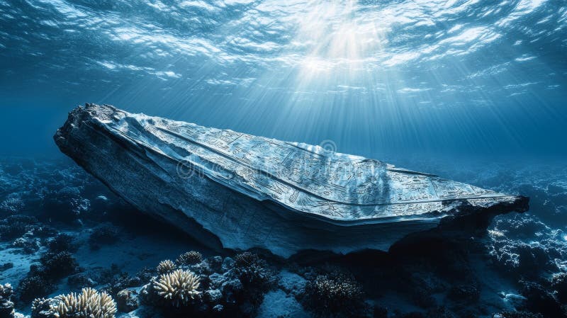 Beneath the Waves, an Old Pyramid from a Lost Civilization Rests on the ...