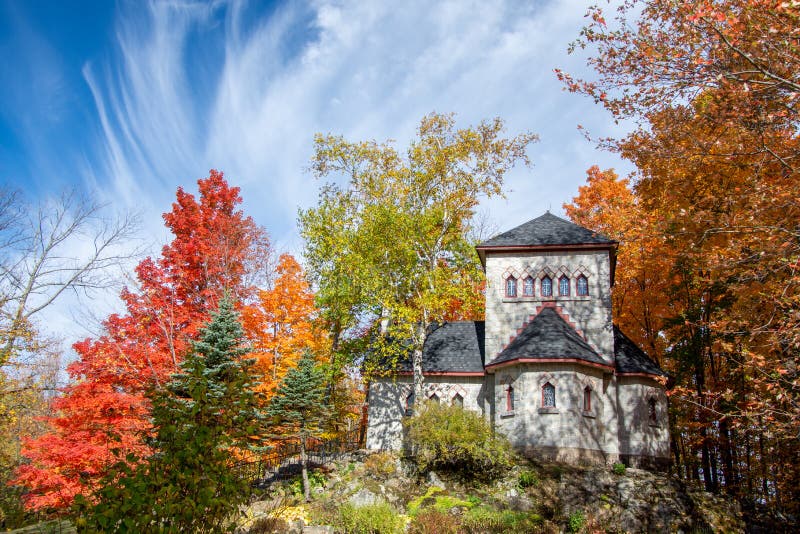 Benedictine Monastery in Quebec, Canada Stock Image - Image of tourism ...