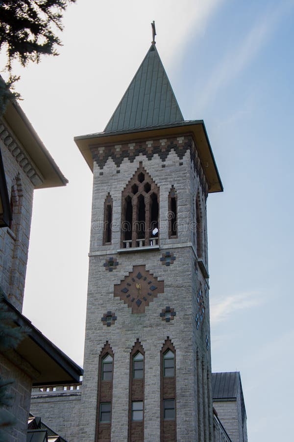 Benedictine Monastery in Quebec, Canada Stock Photo - Image of city ...