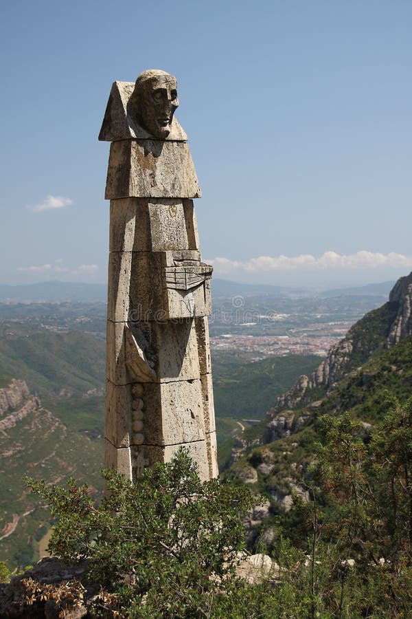Benedictine monk stock image. Image of monastic, spain - 32310931