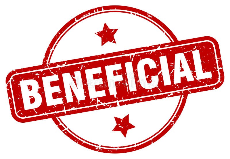 Beneficial Stamp. Beneficial Round Grunge Sign Stock Vector ...
