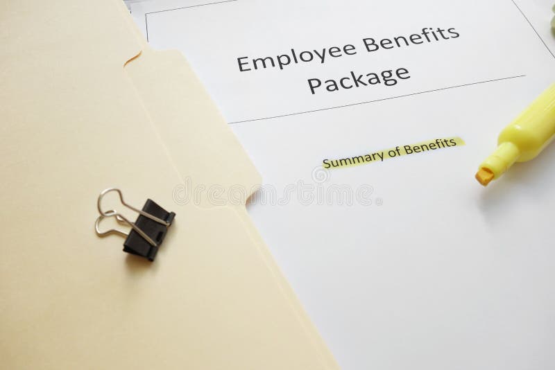 Employee Benefits stock image. Image of benefit, package - 24885155