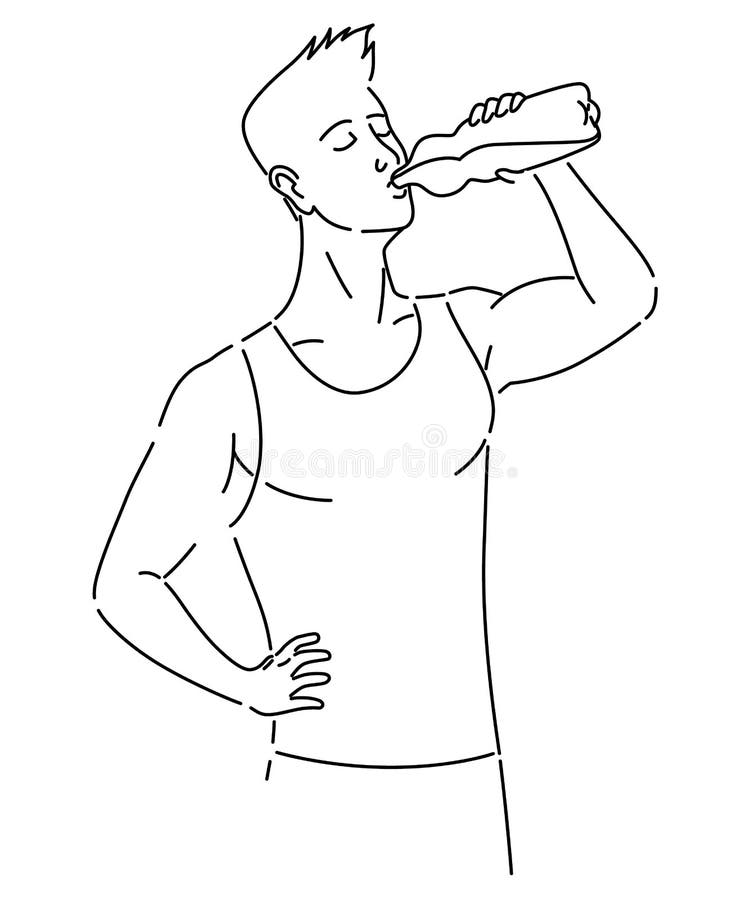 Benefits Drinking Water Stock Illustrations 152 Benefits Drinking