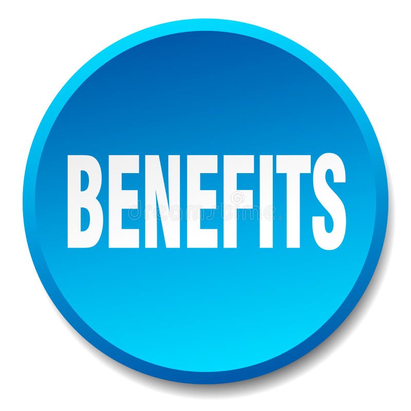 Benefits Button Blue Stock Illustrations – 203 Benefits Button Blue ...