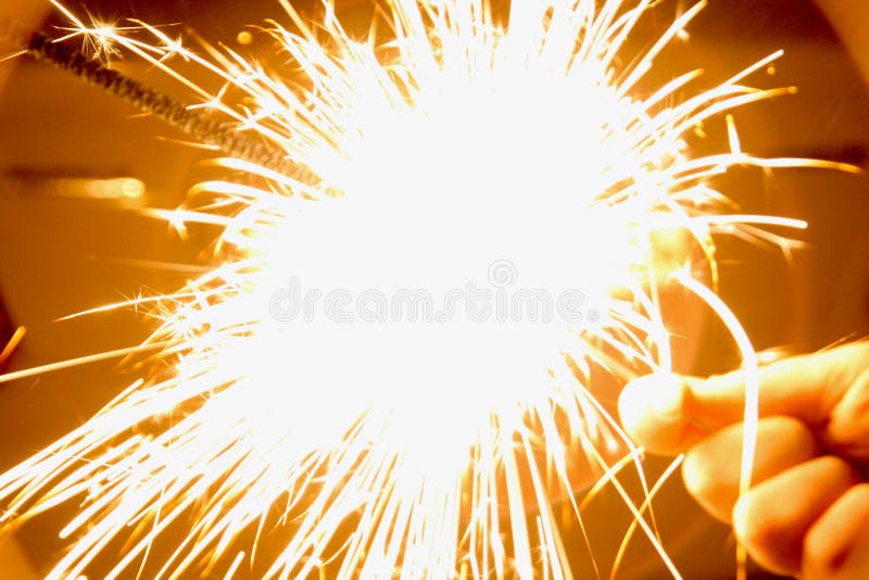 Bengal fire stock photo. Image of pyrotechnics, flame - 6527108