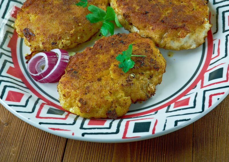 Bengali Cod Fish Kebabs stock image. Image of onion, ginger - 83145401