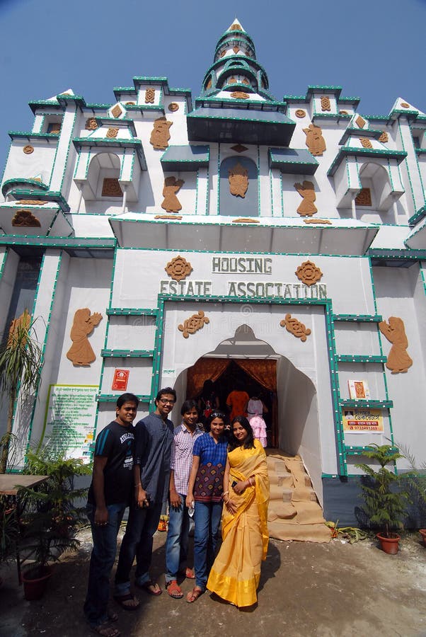 Bengali Community at Kolkata Editorial Image - Image of durga ...