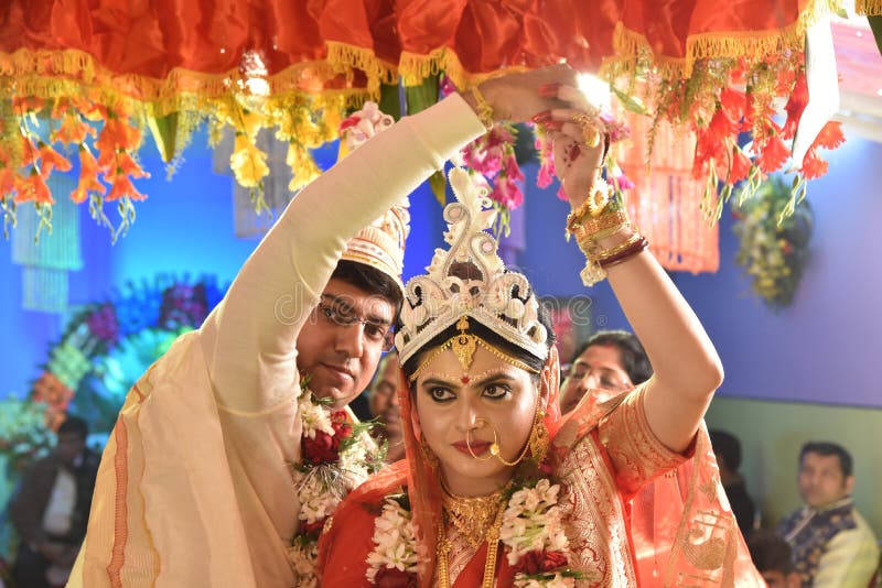 Bengali Family during the Marriage Editorial Stock Photo - Image of ...