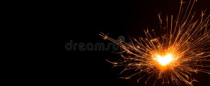 Bengali Fire. Festive Firework Burst. Festive New Year Background Stock ...